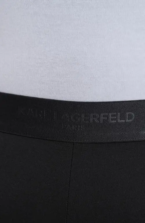 Karl Lagerfeld Paris Nylon Blend Compression Pants