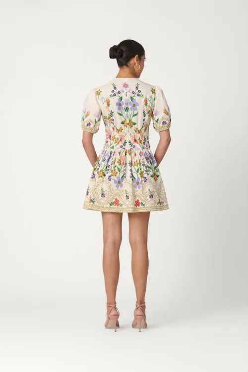 Shoshanna Hither Floral Tinsley Dress