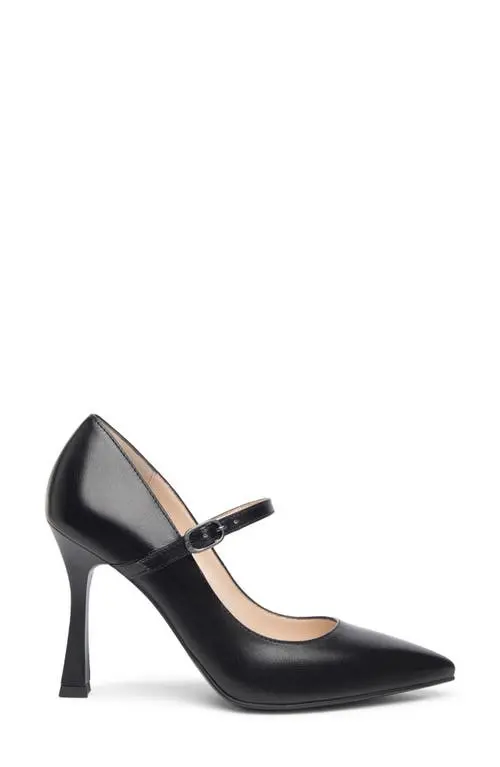 NEROGIARDINI Leather Mary Jane High Heel Pumps