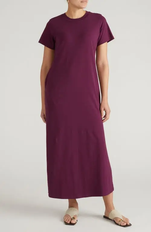 Universal Standard Halie Maxi T-shirt Dress - Gamay