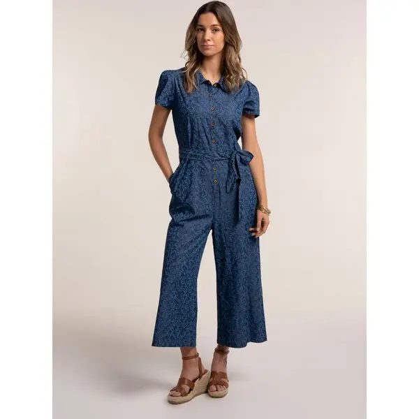 BRAKEBURN Buzios Jumpsuit - Blue