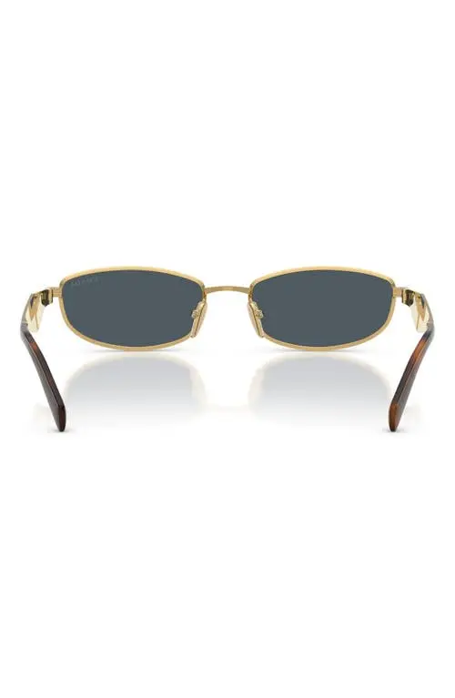Prada 55mm Oval Sunglasses