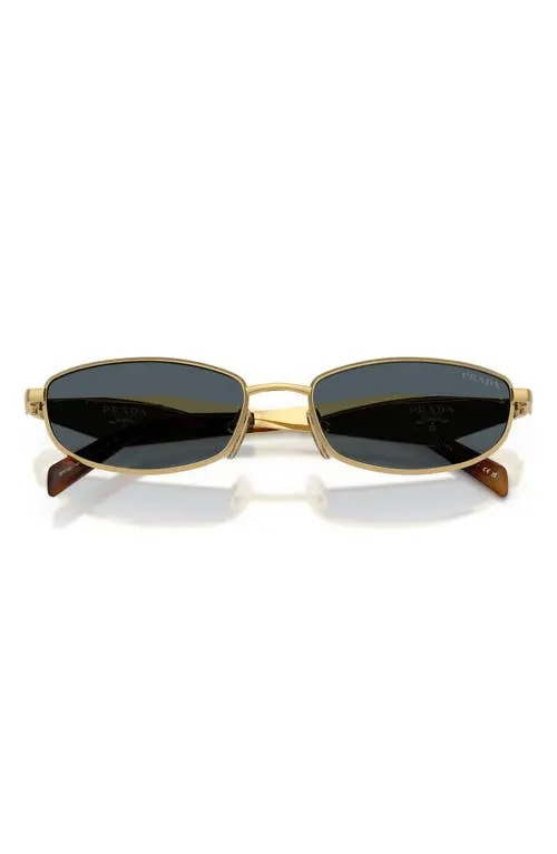 Prada 55mm Oval Sunglasses