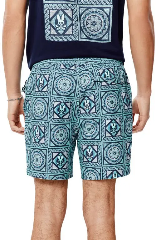 Psycho Bunny Frank All Over Swim Trunks