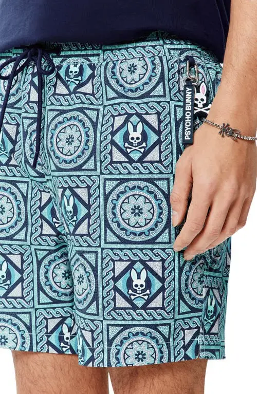 Psycho Bunny Frank All Over Swim Trunks