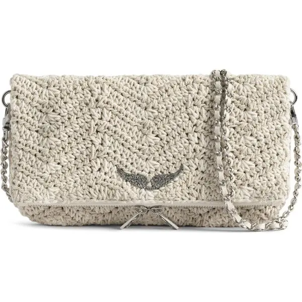Zadig&Voltaire Rock Macramé Crossbody Bag - Flash