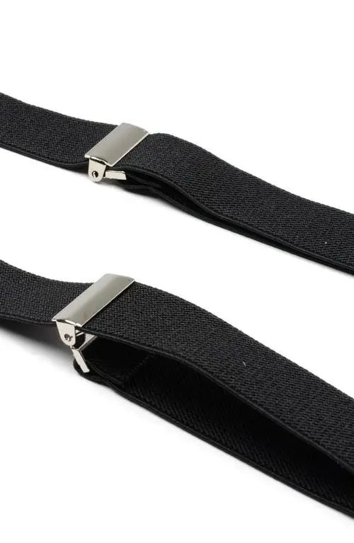 CUFFLINKS, INC. Classic Elastic And Leather Suspenders