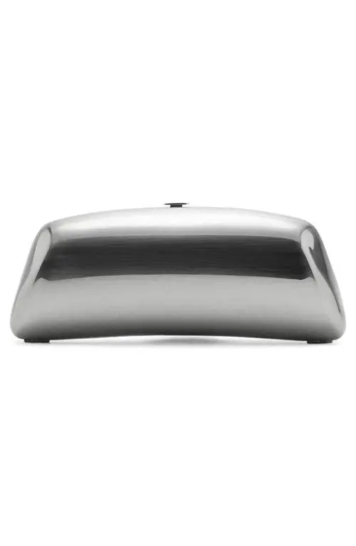 Mango Metallic Frame Clutch
