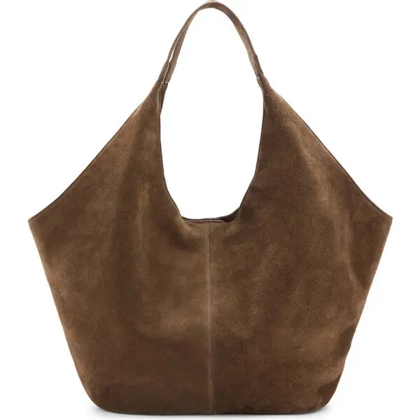 Mango Suede Shoulder Bag