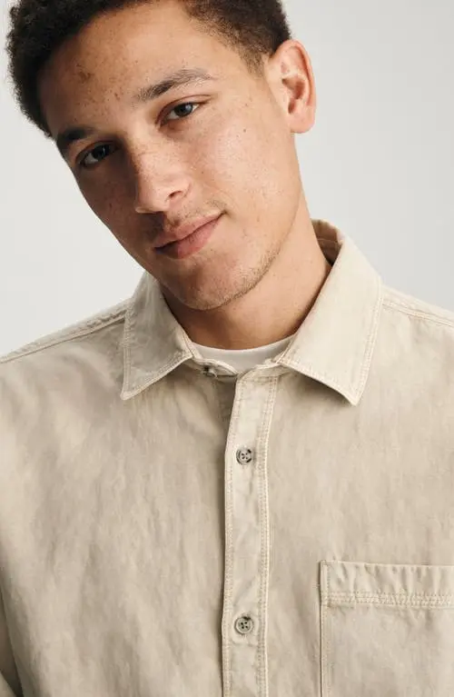 MAVI Cotton Blend Button-up Shirt