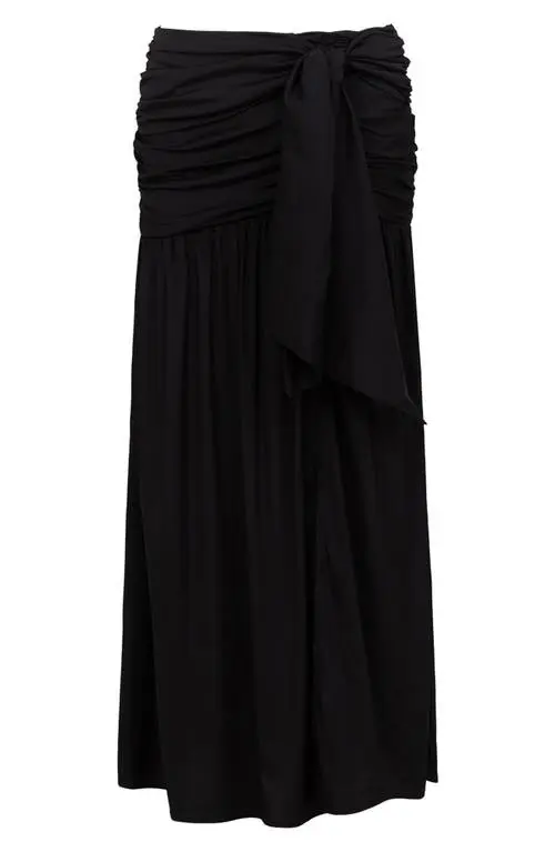 VIX PAULA HERMANNY Zoe Long Skirt - Black