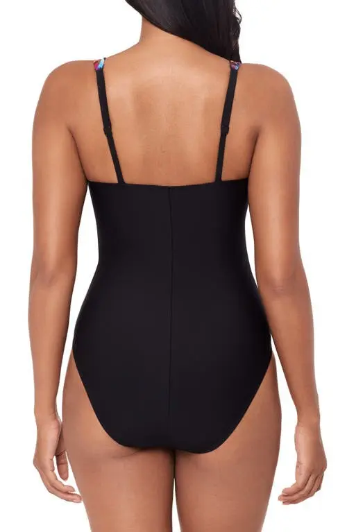 Magicsuit Mariachi Saki Tie Front One-piece Swimsuit