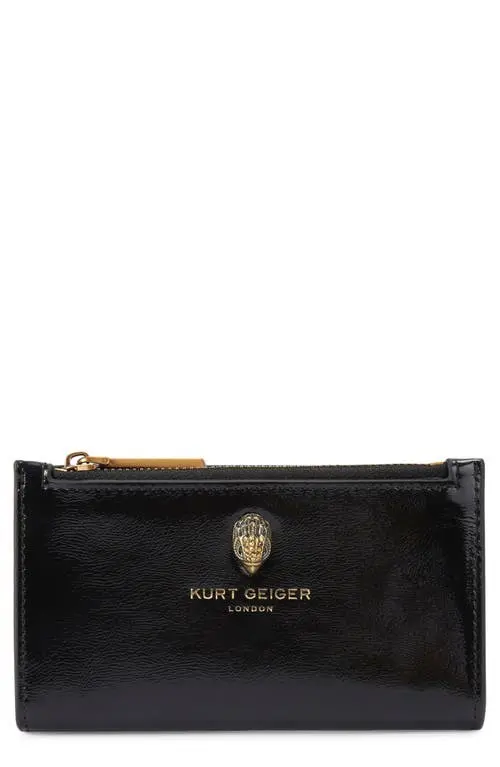 Kurt Geiger Bond Leather Bifold Wallet - Black