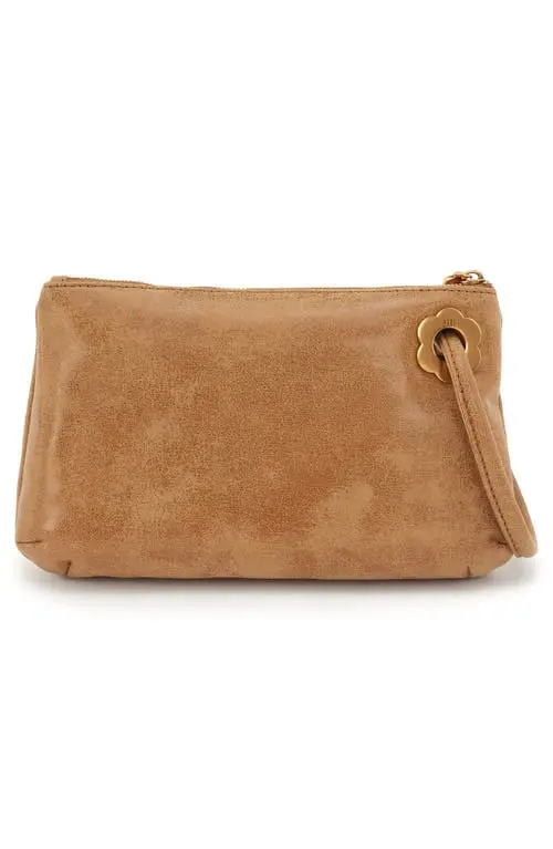 Hobo Daisy Daze Leather Wristlet
