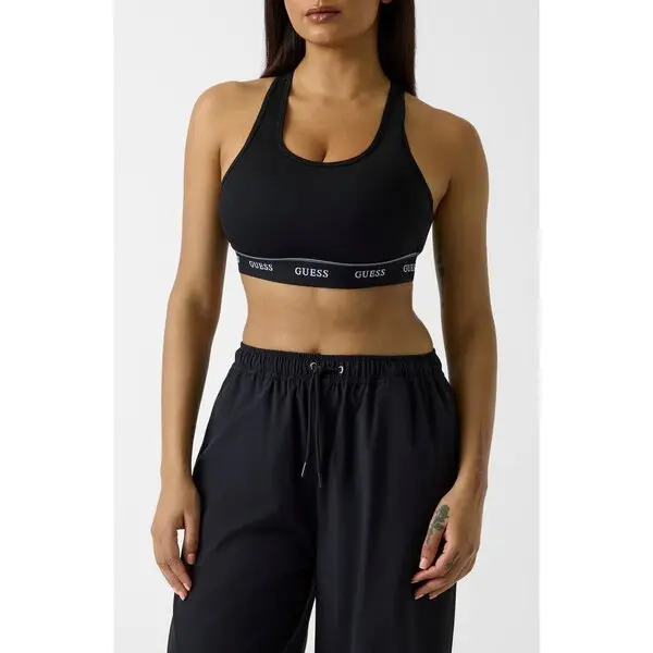 Guess Alba Sports Bra - Black