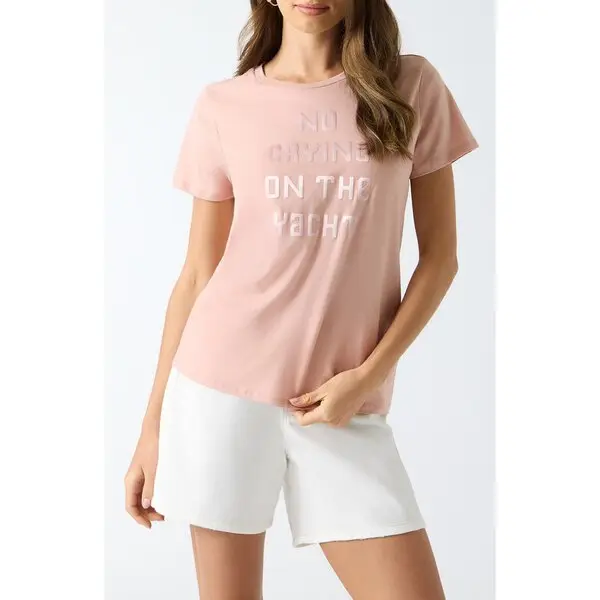 Guess On The Yacht T-shirt - Pink