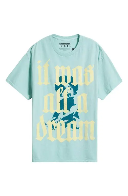 MERCH TRAFFIC It Was All A Dream' Cotton Graphic T-shirt