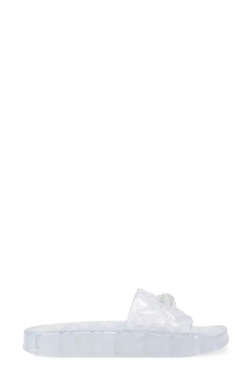 Kurt Geiger Meena Jelly Slide Sandal - Clear