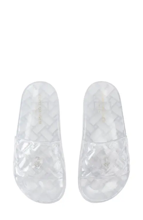 Kurt Geiger Meena Jelly Slide Sandal - Clear