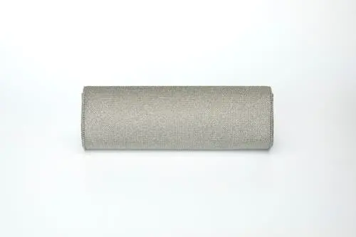 MICHELLE WILHITE The Loulou Clutch - Dark Silver