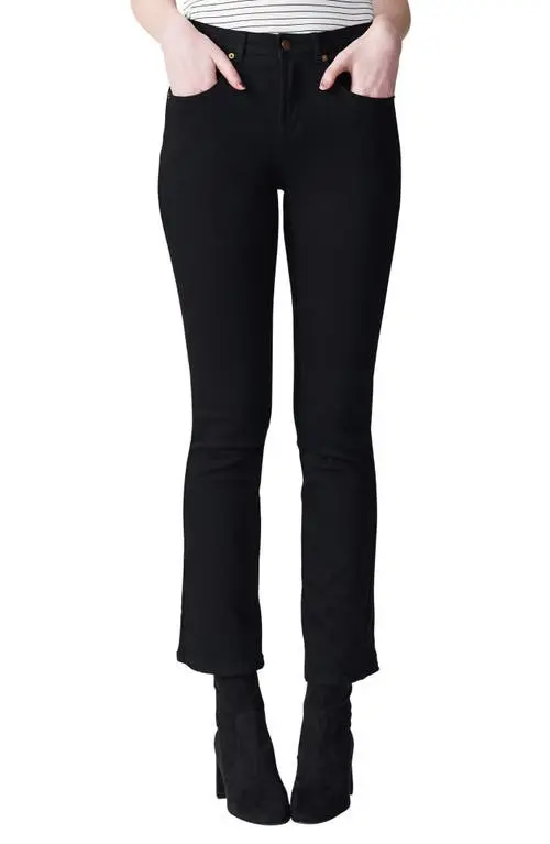Universal Standard Marne High Waist Relaxed Bootcut Jeans - Jet Black