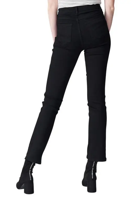 Universal Standard Marne High Waist Relaxed Bootcut Jeans - Jet Black