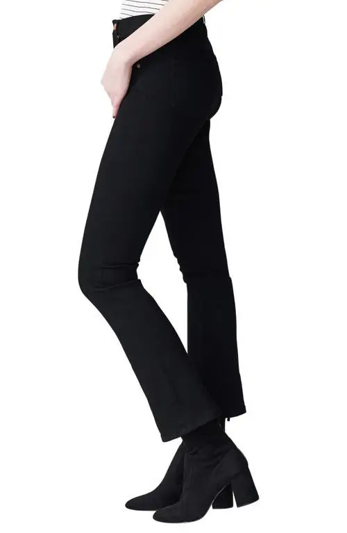 Universal Standard Marne High Waist Relaxed Bootcut Jeans - Jet Black