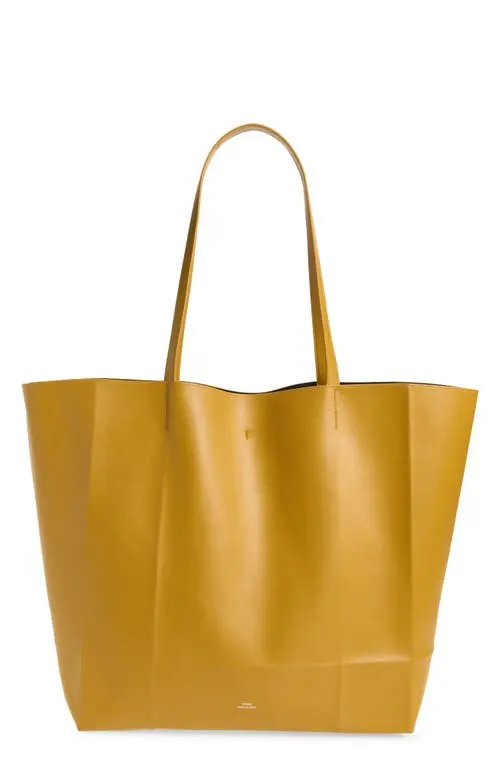 TOTEME Roam Leather Tote - Manuka