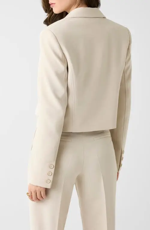 Guess Single-breasted Cropped Blazer
