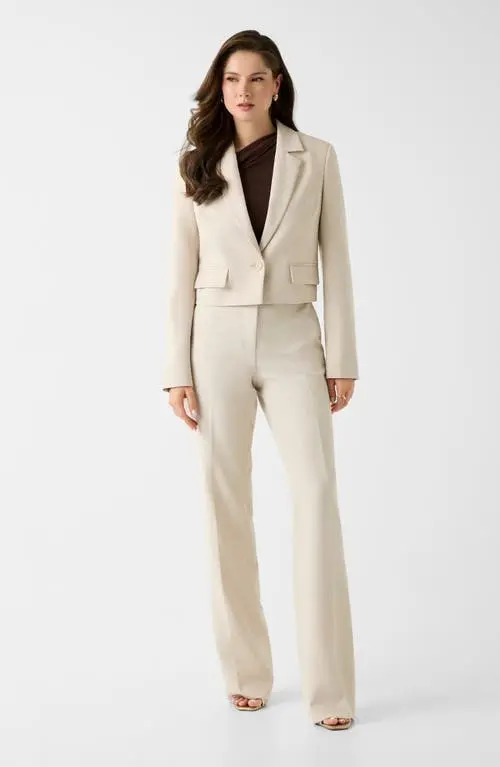 Guess Single-breasted Cropped Blazer