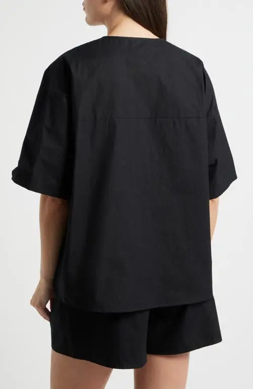A.REN Evadne Tie Front Top