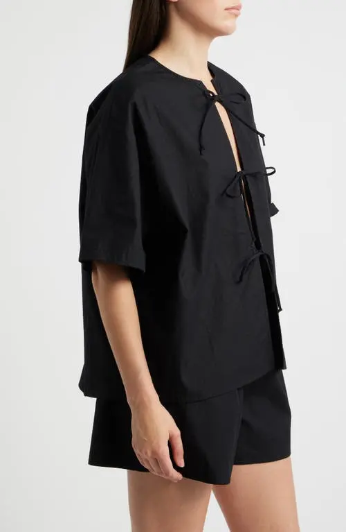A.REN Evadne Tie Front Top