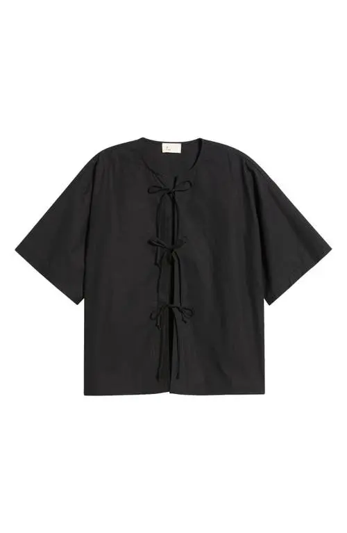 A.REN Evadne Tie Front Top