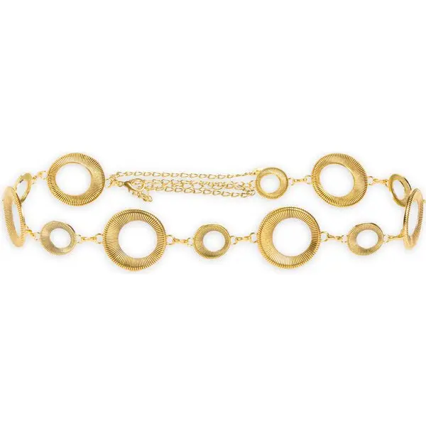 Bp. O-ring Metal Belt - Gold