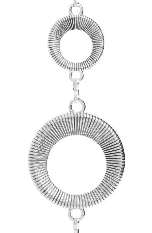 Bp. O-ring Metal Belt - Silver
