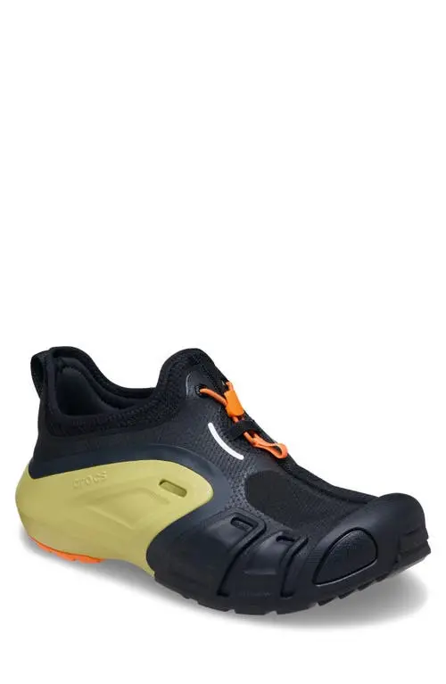 CROCS Quick Trail Racer Shoe - Black/orange Zing