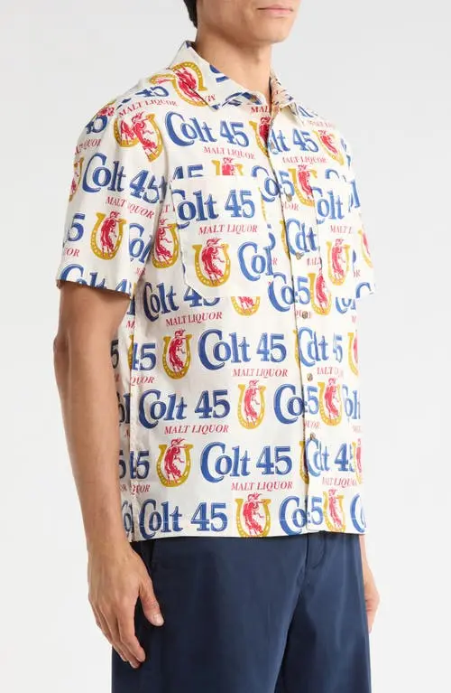 Brixton X Colt 45 Print Button-up Shirt