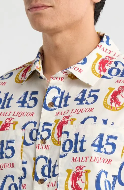Brixton X Colt 45 Print Button-up Shirt
