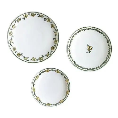 Twig New York Heritage Daisy Chain Assorted Set Of 3 Canape Dishes - Multi