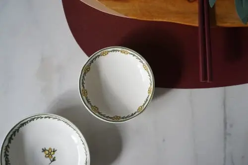 Twig New York Heritage Daisy Chain Assorted Set Of 3 Canape Dishes