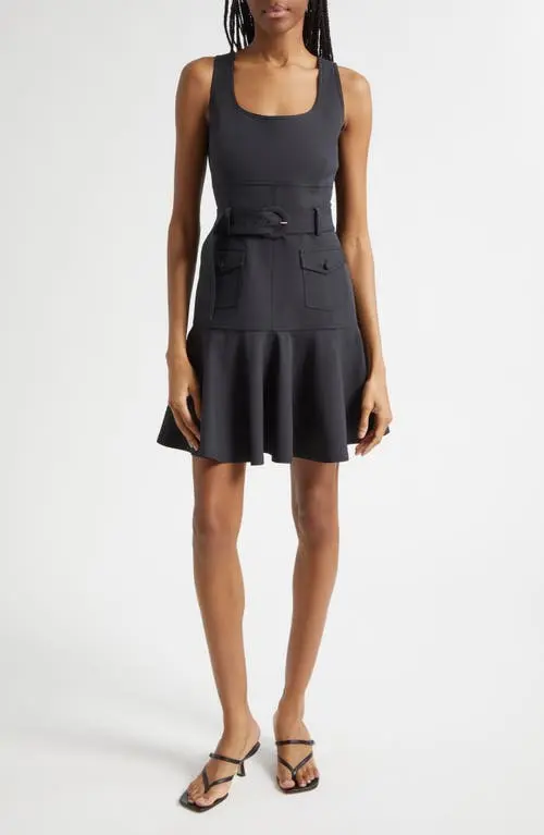 Cinq À Sept Sayla Belted Minidress - Black