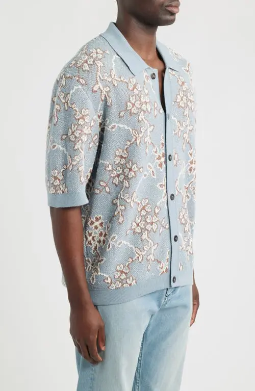 CORRIDOR Trellis Cotton Jacquard Sweater