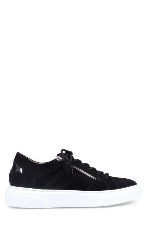 Ron White Mason Suede Zip-up Sneakers