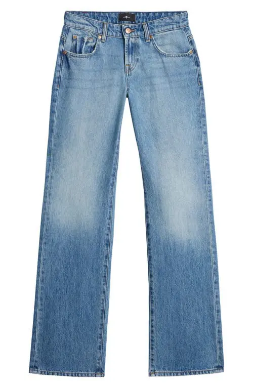 7 For All Mankind Low Straight Leg Jeans