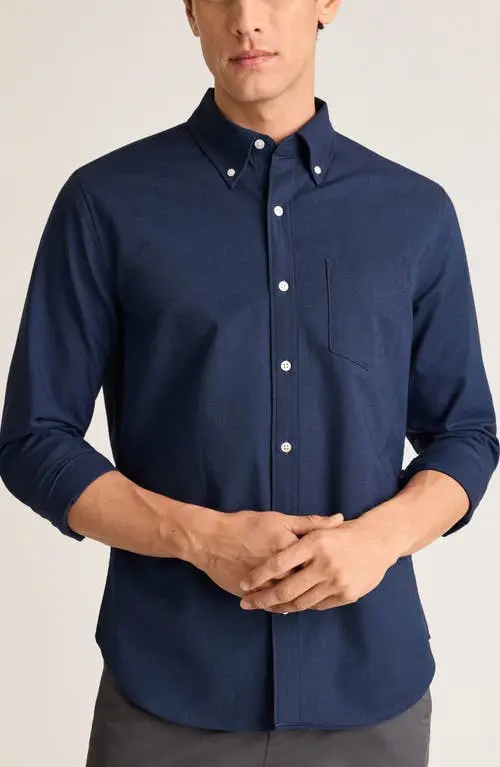 Bonobos Everyday Slim Fit Oxford Shirt - Deep Indigo
