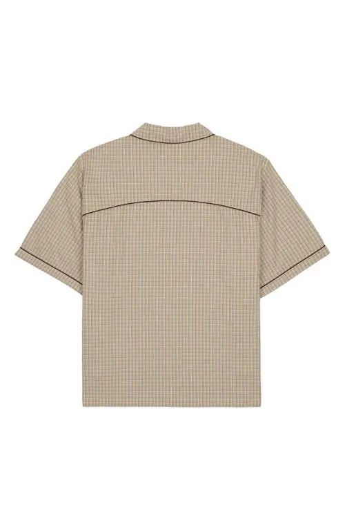 BRAIN DEAD Check Western Shirt