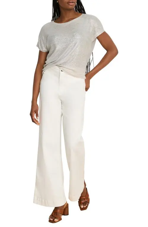 NIC+ZOE Glazed Featherknit Sweater