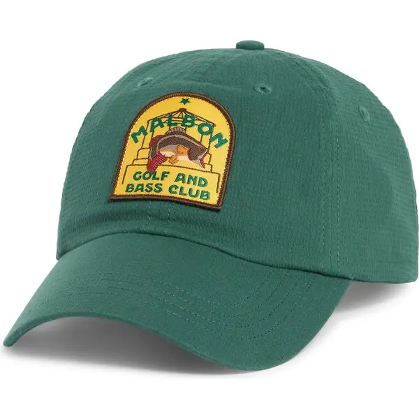 MALBON Bass Club Dad Hat - Forest