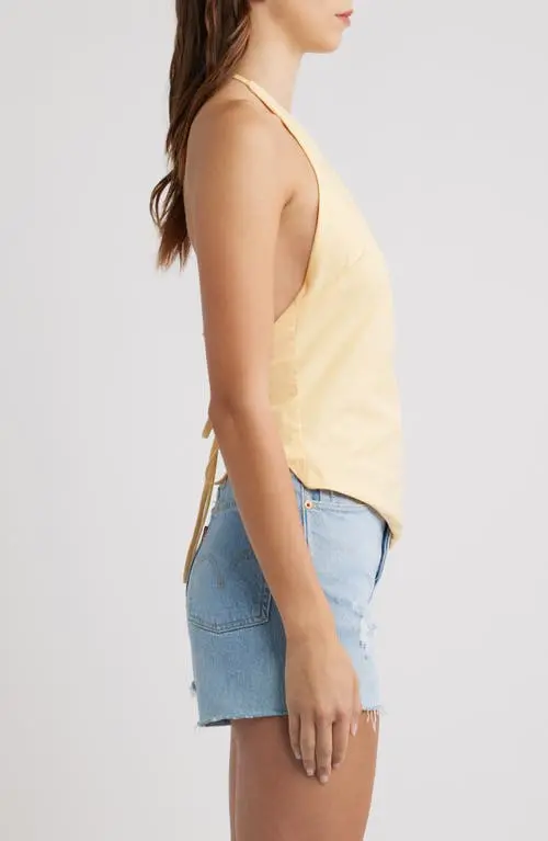 PETAL & PUP Ilyana Asymmetrical Halter Top