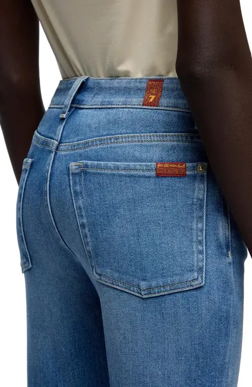 7 For All Mankind Crop Bootcut Jeans